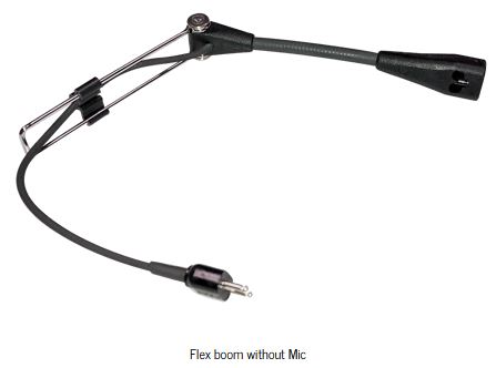 Flex Boom David Clark Mic Holder (Mic not included) - Sisley Clothing