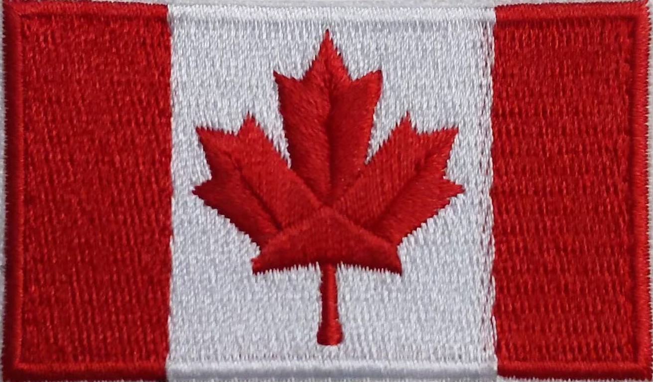 Canadian Flag (5x10cm) - Sisley Clothing